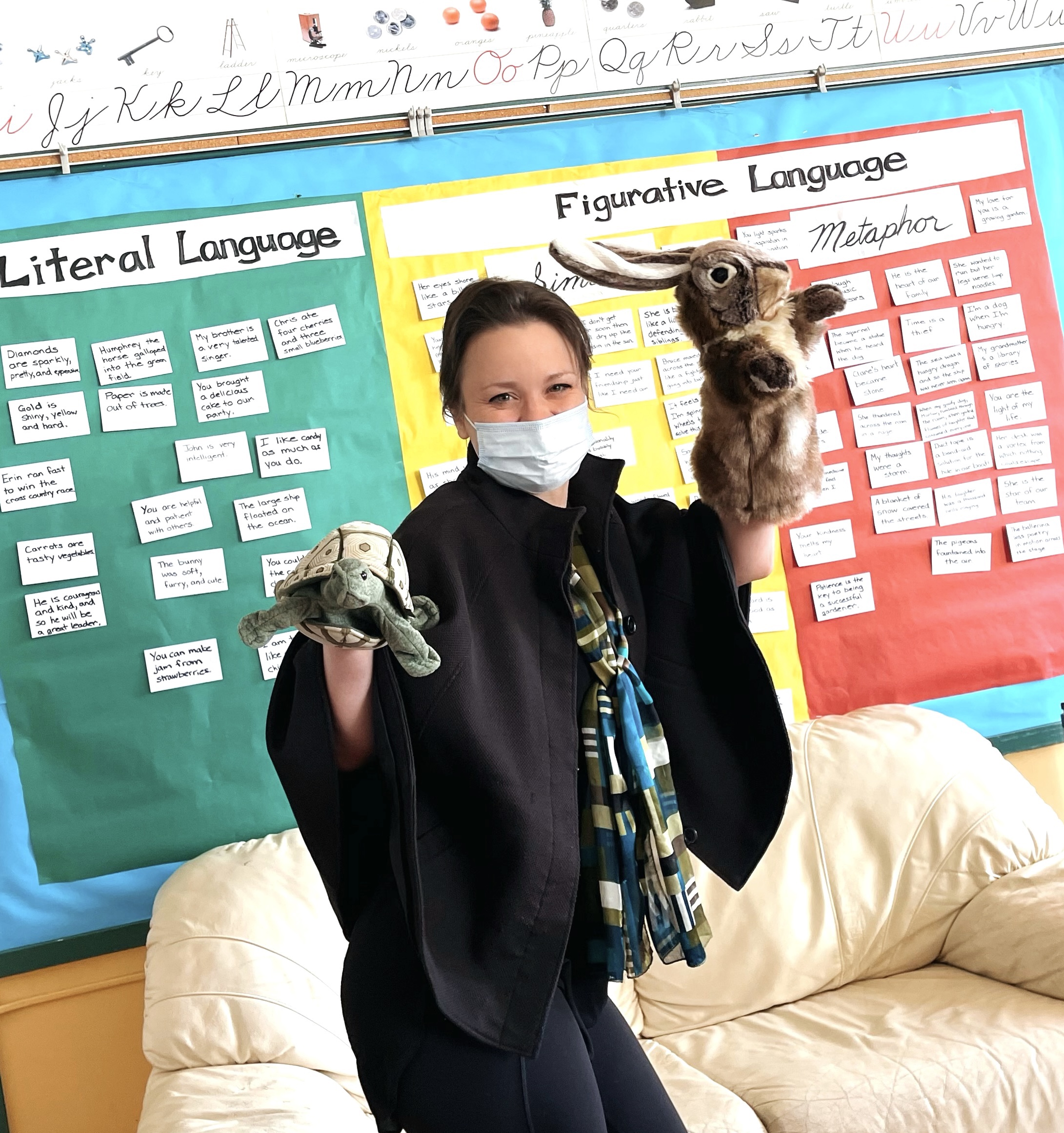 The Tortoise and the Hare, Puppetry & Book Talks – Tiffany Poirier