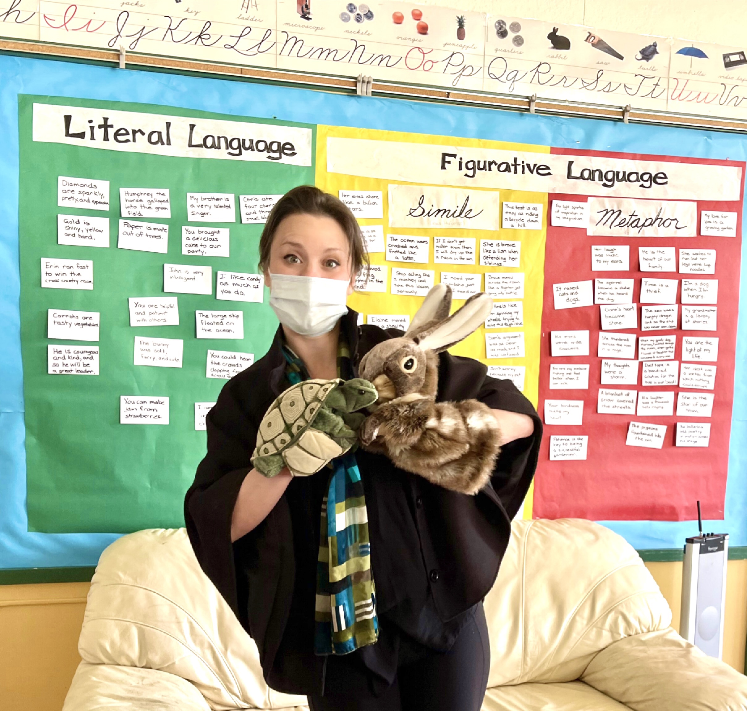 The Tortoise and the Hare, Puppetry & Book Talks – Tiffany Poirier
