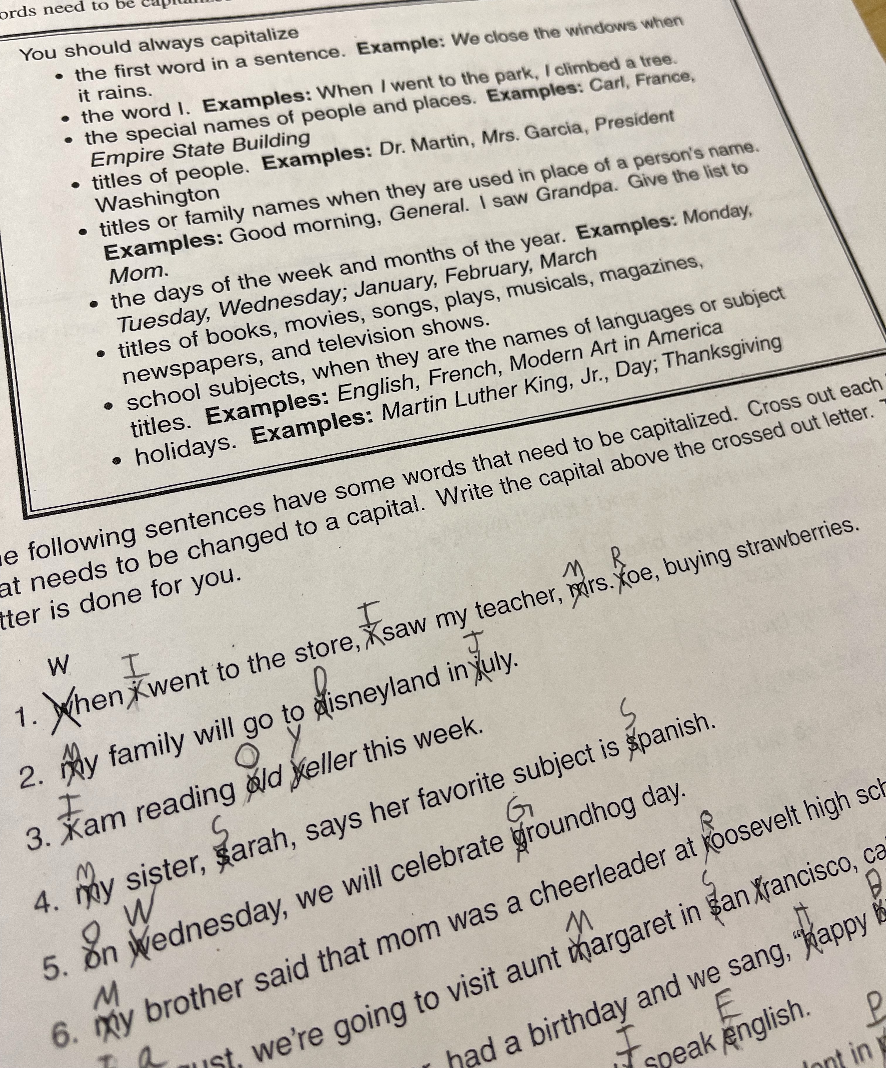 Multiplication Bingo, Capitals & End Marks – Tiffany Poirier
