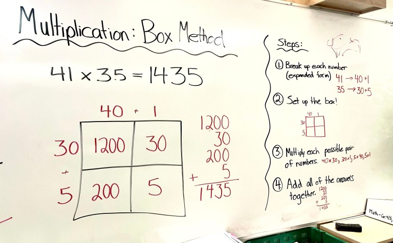 Box Method Multiplication, Hatchet, Forces of Flight & Coding – Inquiry ...