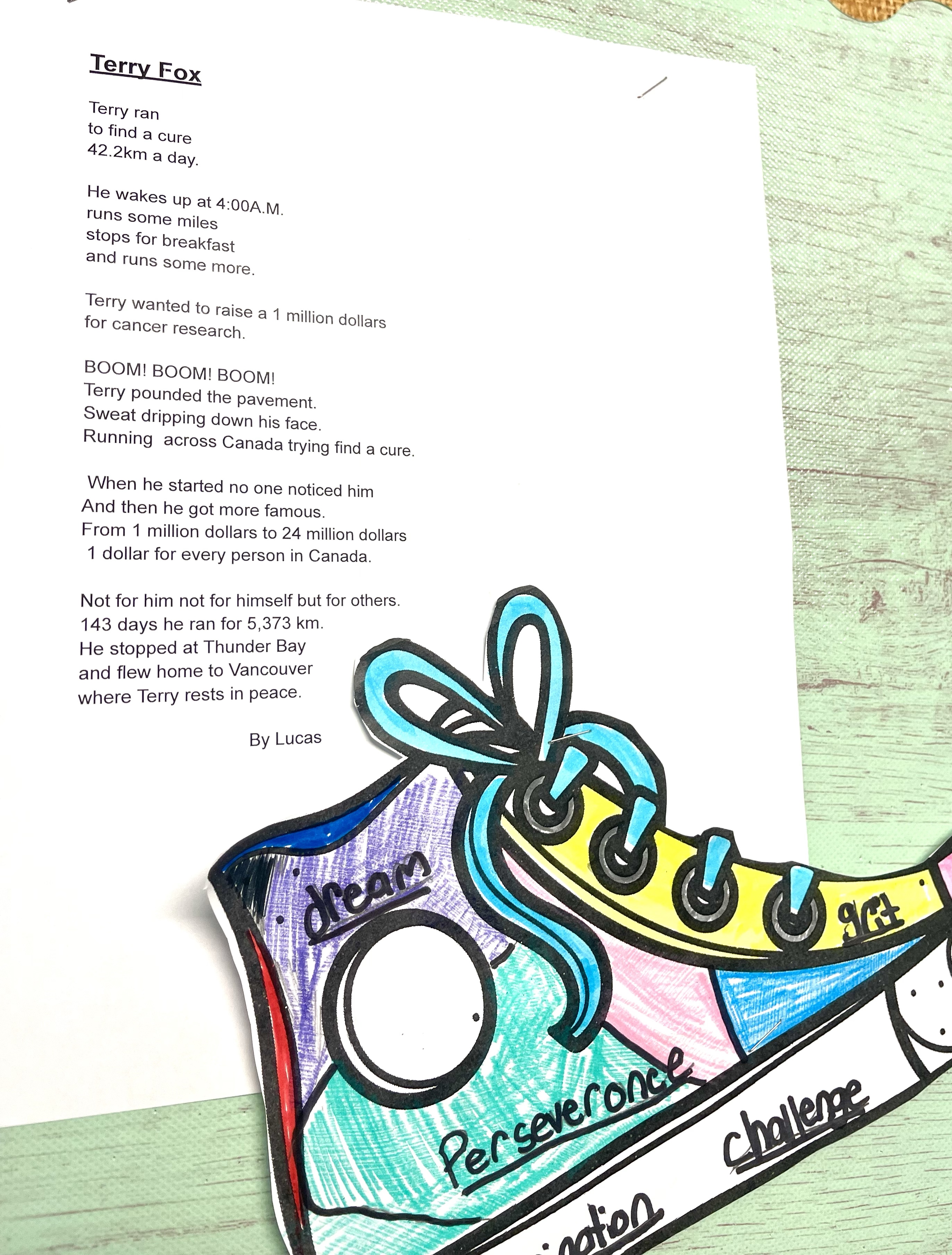 STEM Challenge, Storytelling, Terry Fox Poem, etc. – Tiffany Poirier