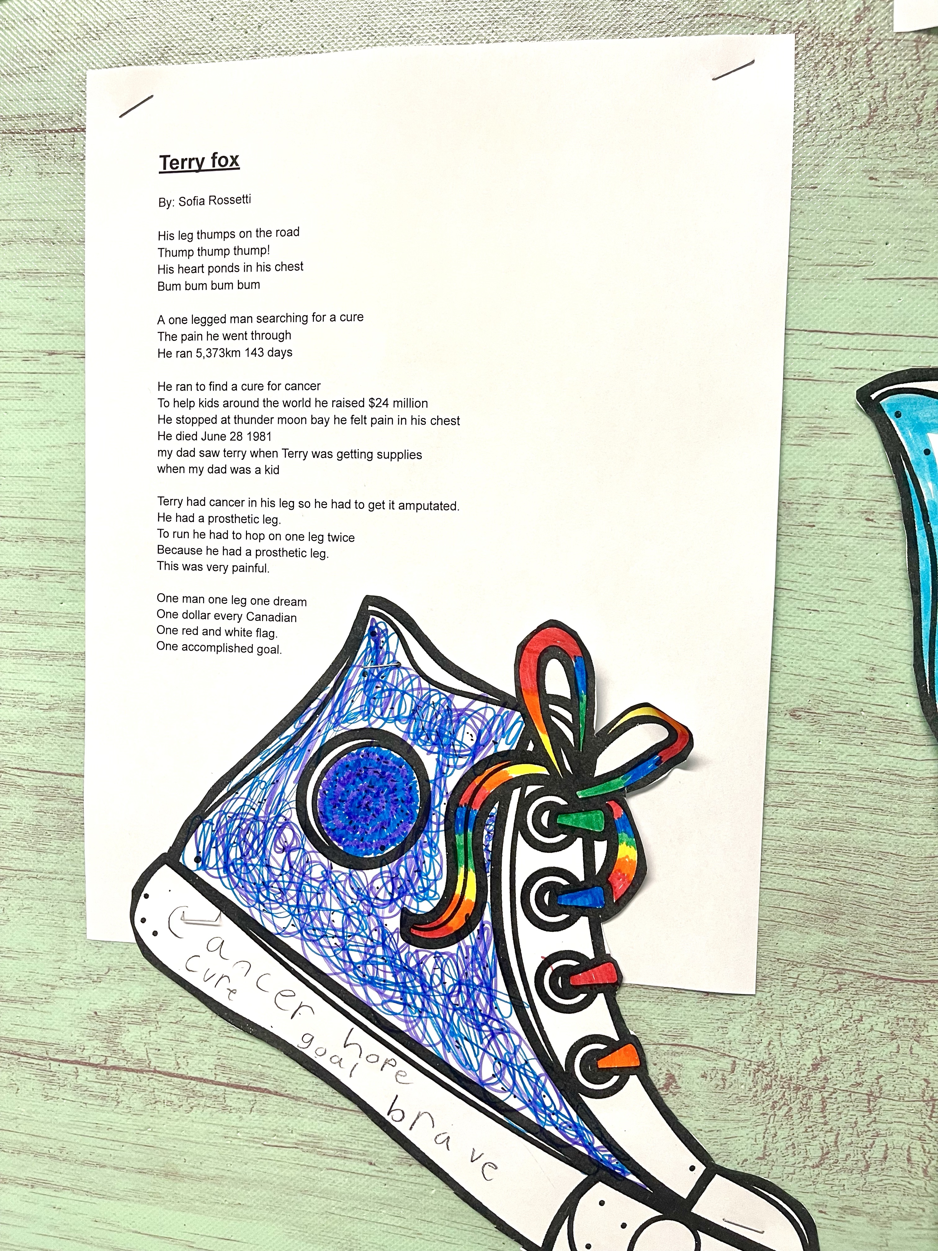 STEM Challenge, Storytelling, Terry Fox Poem, etc. – Tiffany Poirier